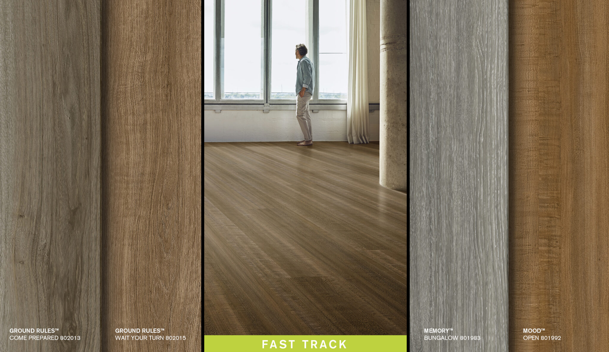 Growing Fast Track Line Now Includes LVT – Bentley Mills